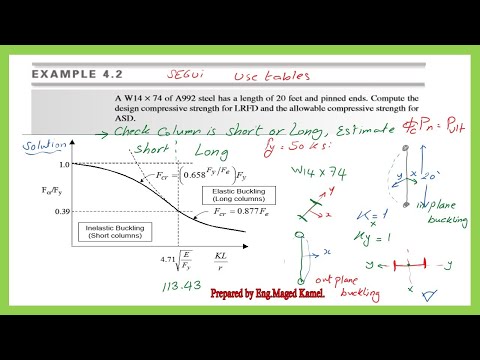4-How to compute critical stress by table 4-22? | Engineering Oasis