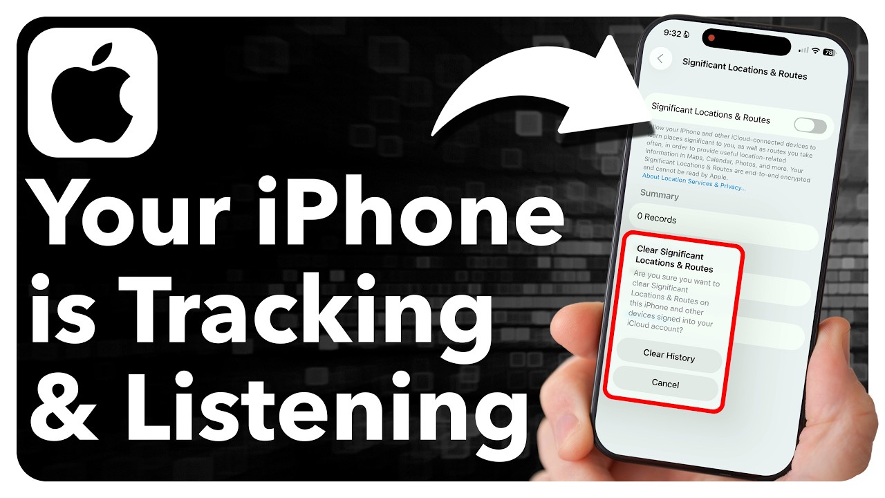 Your iPhone Tracking You And Listening - TURN THIS OFF