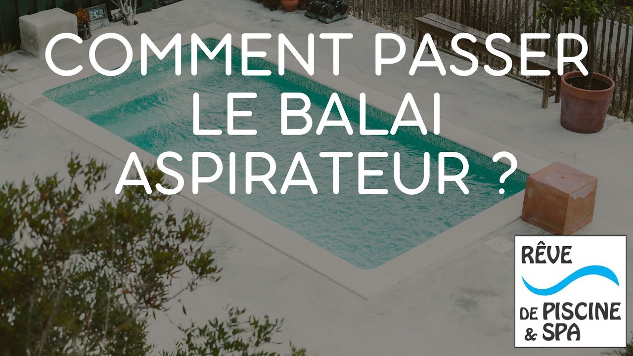 Procédure d'utilisation du balai-aspirateur