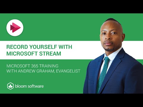 Record your screen with Microsoft Stream