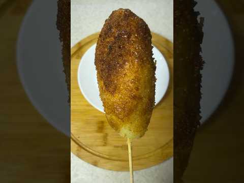 ???? Crispy Potato Corn Dogs – Easy & Delicious Snack Recipe! ????????
