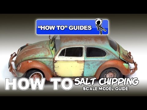 SALT CHIPPING - SCALE MODEL HOW TO GUIDE