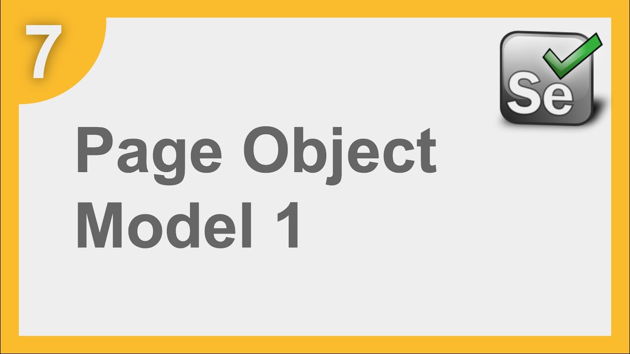 Selenium Framework for Beginners 7 | What is Page Object Model (POM) | How to create POM in Selenium