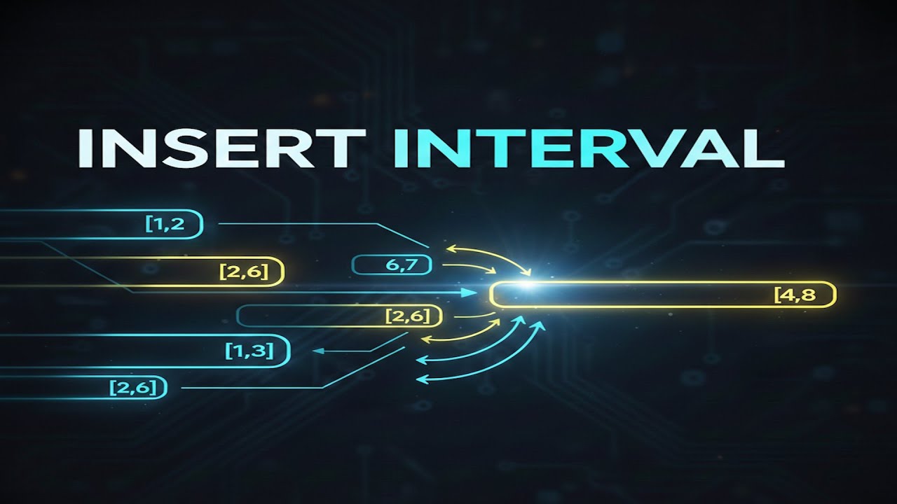 Insert Interval Explained Visually | LeetCode 57 | Interview Favorite