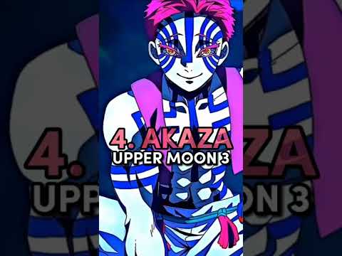 Upper Moons (+Muzan) Ranked By speed I Who is the fastest Upper Moon?