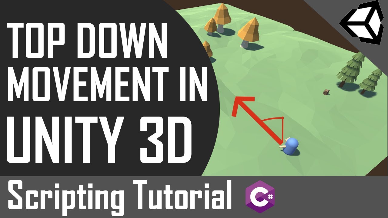 How to Create a Top Down Movement Character Controller in Unity | Scripting Tutorial