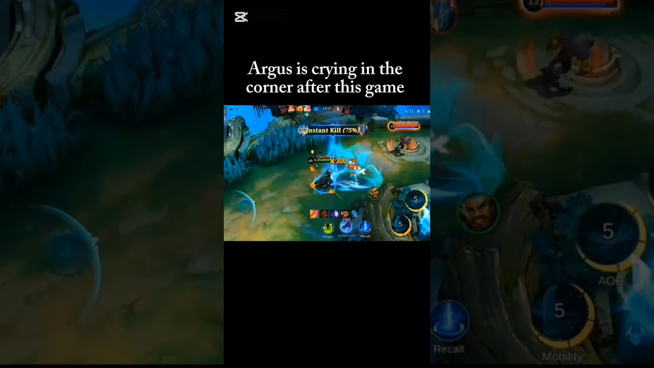 Argus is crying 😭 #mobilelegends #mlbbheroes #mlbbhighlights #mlbb #fyp