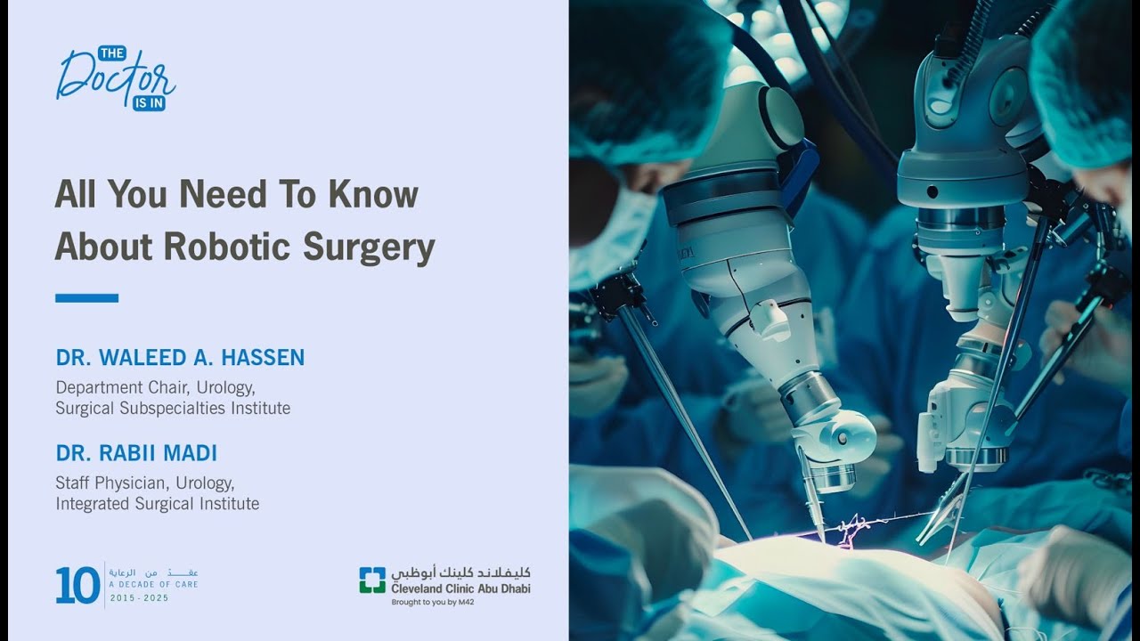 All you need to know about robotic surgery