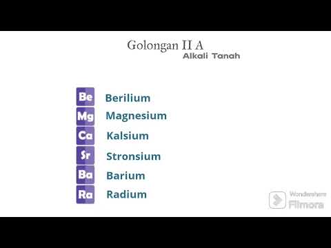 Unsur-unsur Kimia Golongan Utama (A) - Lagu Pembelajaran