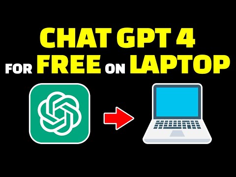 Chat GPT: How To Use ChatGPT 4 For Free In Laptop (Easy 2024)