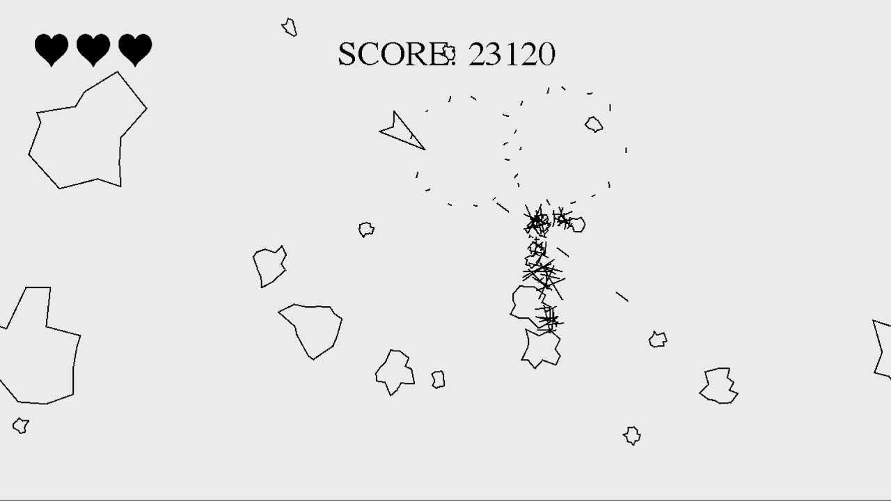 Java Swing - Asteroids Game
