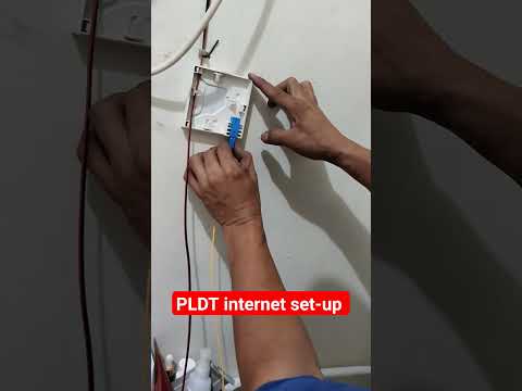 PLDT internet set-up