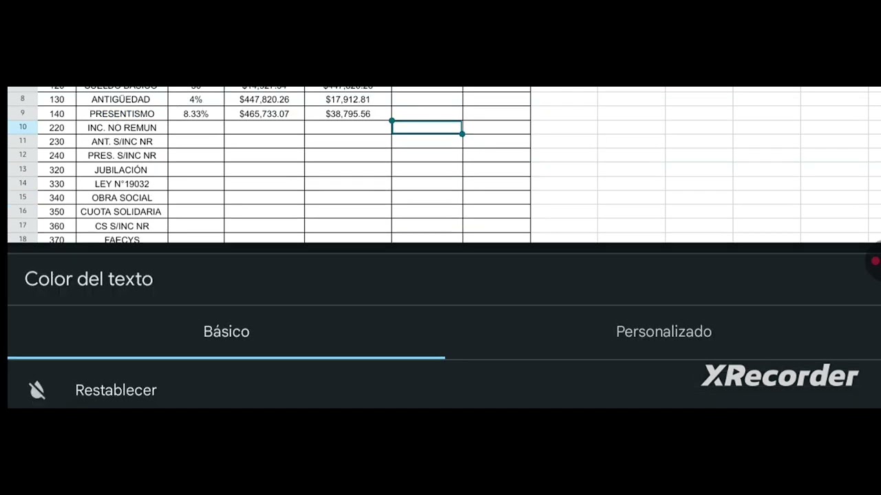 Ejercicio Práctico Liquidación de sueldos CCT130/75