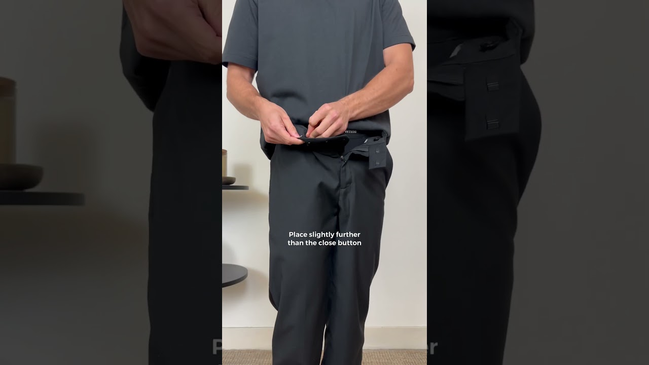 TOO BIG PANTS/JEANS HACK 🤯🙏🏼 Fix in seconds with a safety pin 🫣 Follow for more #fashionhacks