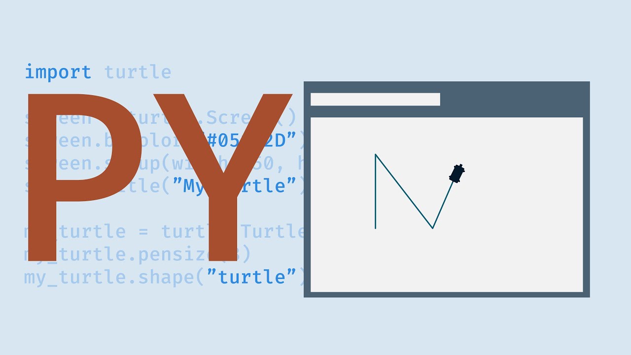 Python Turtle -  Design and Code a Logo