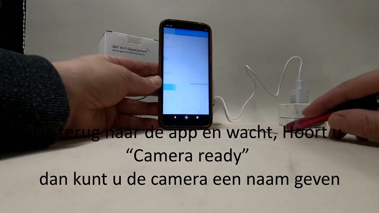 setup de BPGoods 360Eyes camera (AP mode)