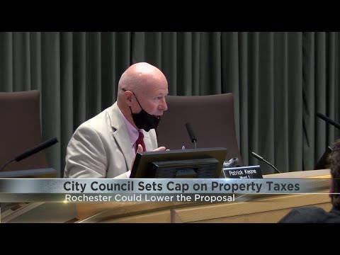 Rochester City Council sets cap on property taxes for 2022