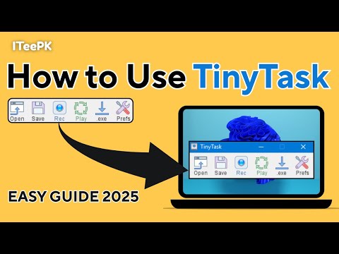 How to Use TinyTask (Step-by-Step Guide) | Automate Clicks Easily!