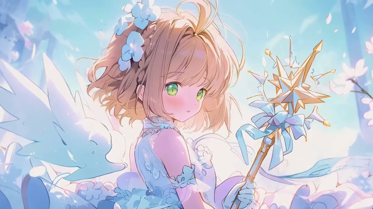 Wallpaper-4k-Kinomoto Sakura-Catch You Catch Me #anime #wallpaper