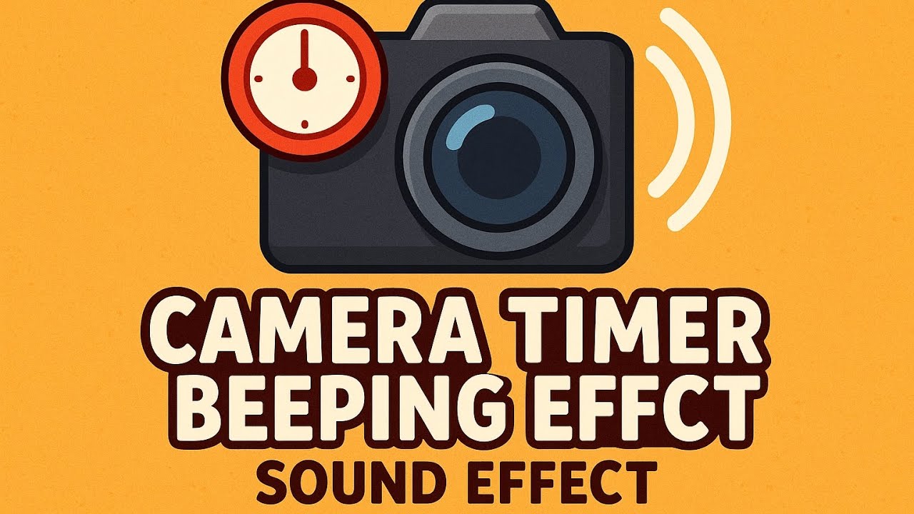 Camera Timer Beeping Sound Effect| Free Download