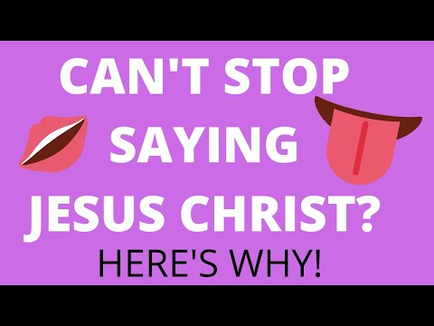 CHRISTIANS: WHY UNBELIEVERS USE JESUS' NAME IN VAIN! THEY CAN'T STOP! GOD'S WORD TELLS US WHY!