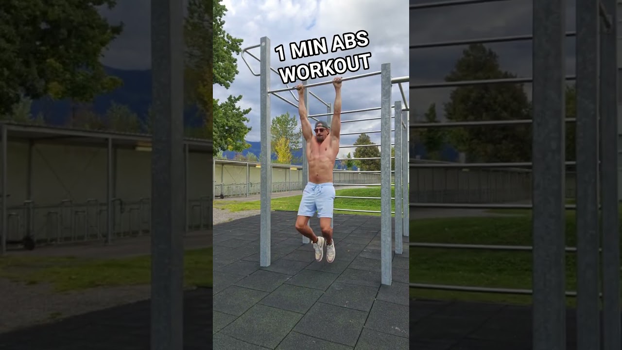 STOP DOING CRUNCHES! 1 MIN ABS WORKOUT