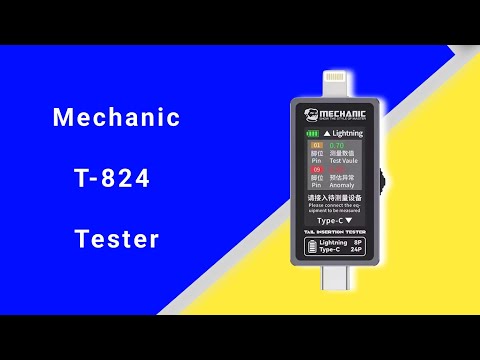 Complete Guide to Mechanic T-824 Charger Tester | How to Use & Features Review .
