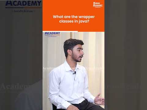 What are the wrapper classes in java?