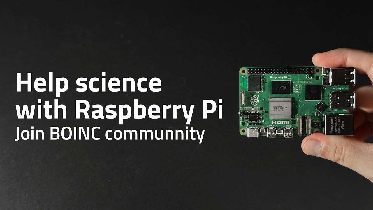 Distributed computing with your Raspberry Pi 5. BOINC community