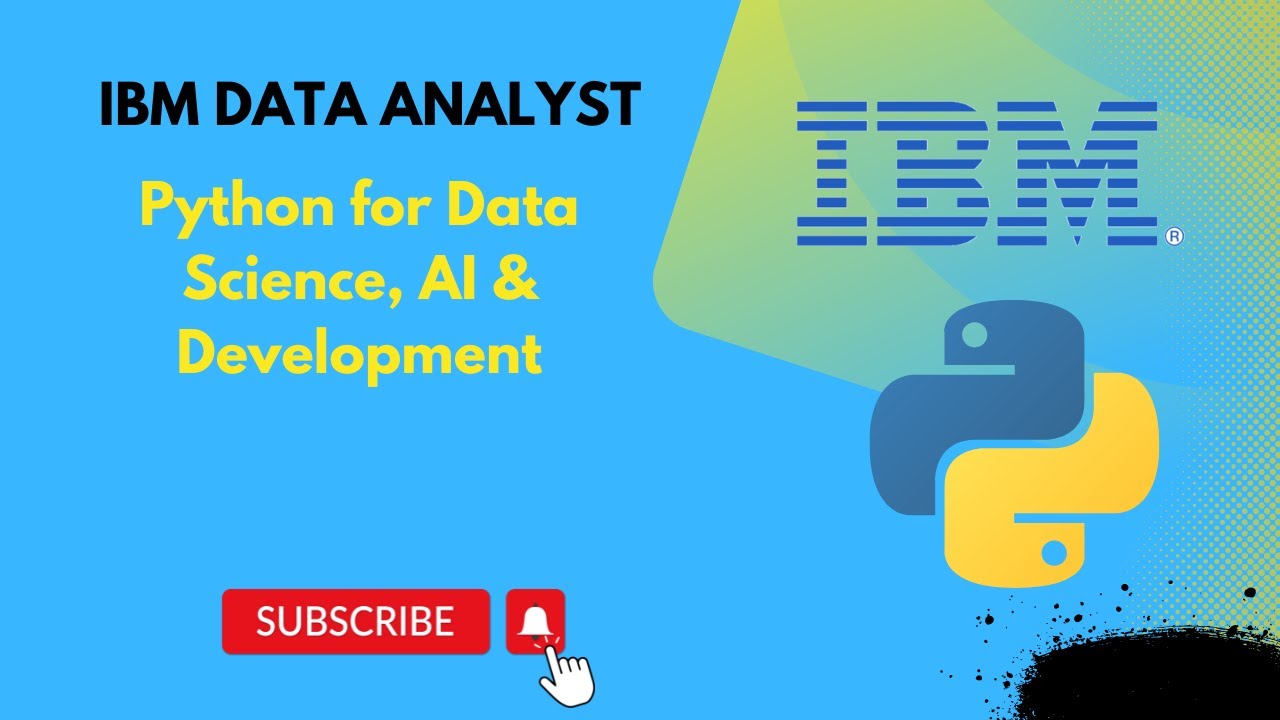 Python for Data Science, AI & Development || IBM Data Analyst