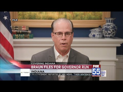 US Sen. Mike Braun files paperwork for Indiana governor run