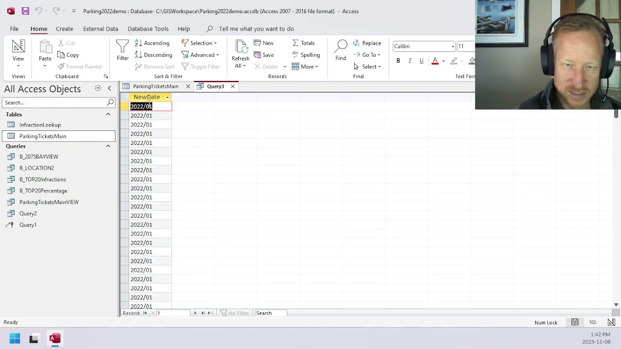Learn SQL: Converting non-date fields to Date/Time format