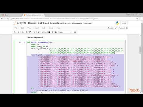 Learn PySpark for Beginners Creating RDDs | packtpub com - Mind Luster
