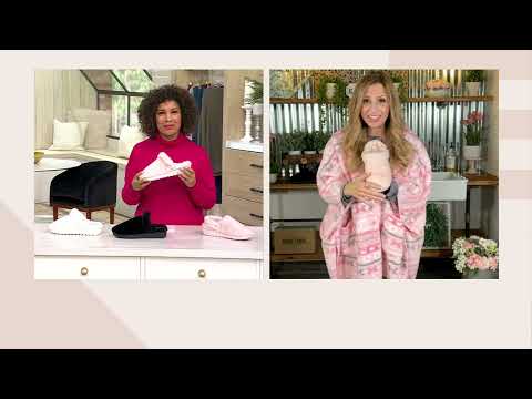 MUK LUKS Cozy Slippers with Backstrap - Lisa on QVC