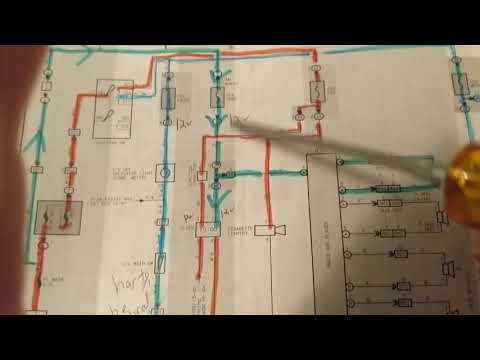 How WIPER MOTOR works for Toyota 1.5 L and wiring diagram , troubleshooting