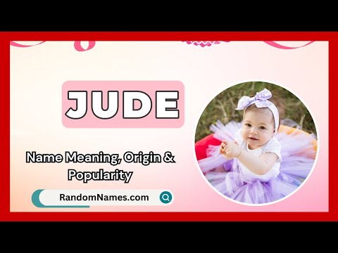 Jude - Baby Girl Name Meaning, Origin & Popularity - RandomNames.com