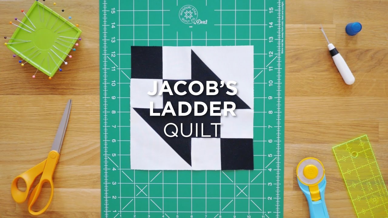 Quilt Snips Mini Tutorial - Jacob's Ladder