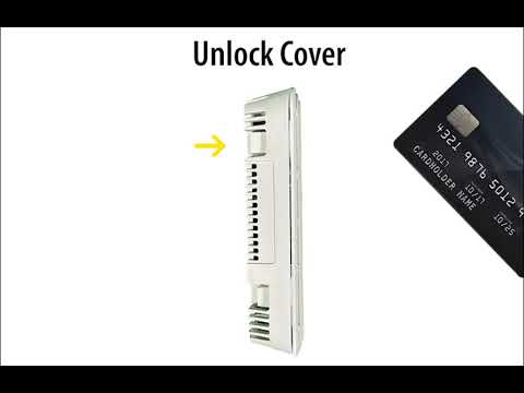 How to unlock cover with AQ2W, CT1W and HT1W