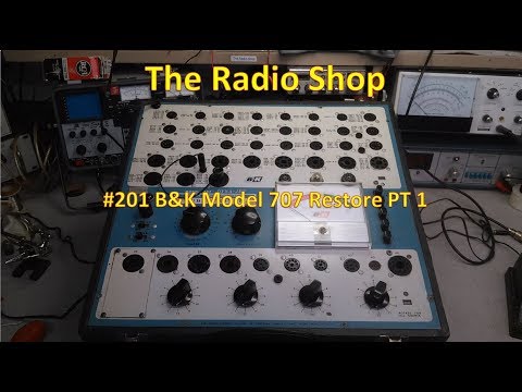 #201 B&K Model 707 restore PT 1 | William Degree’s Blog