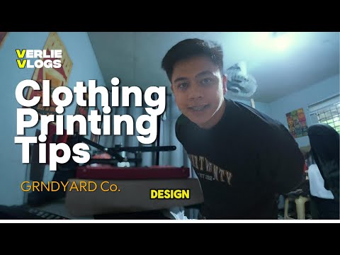Simple Clothing brand tips for printing your shirts