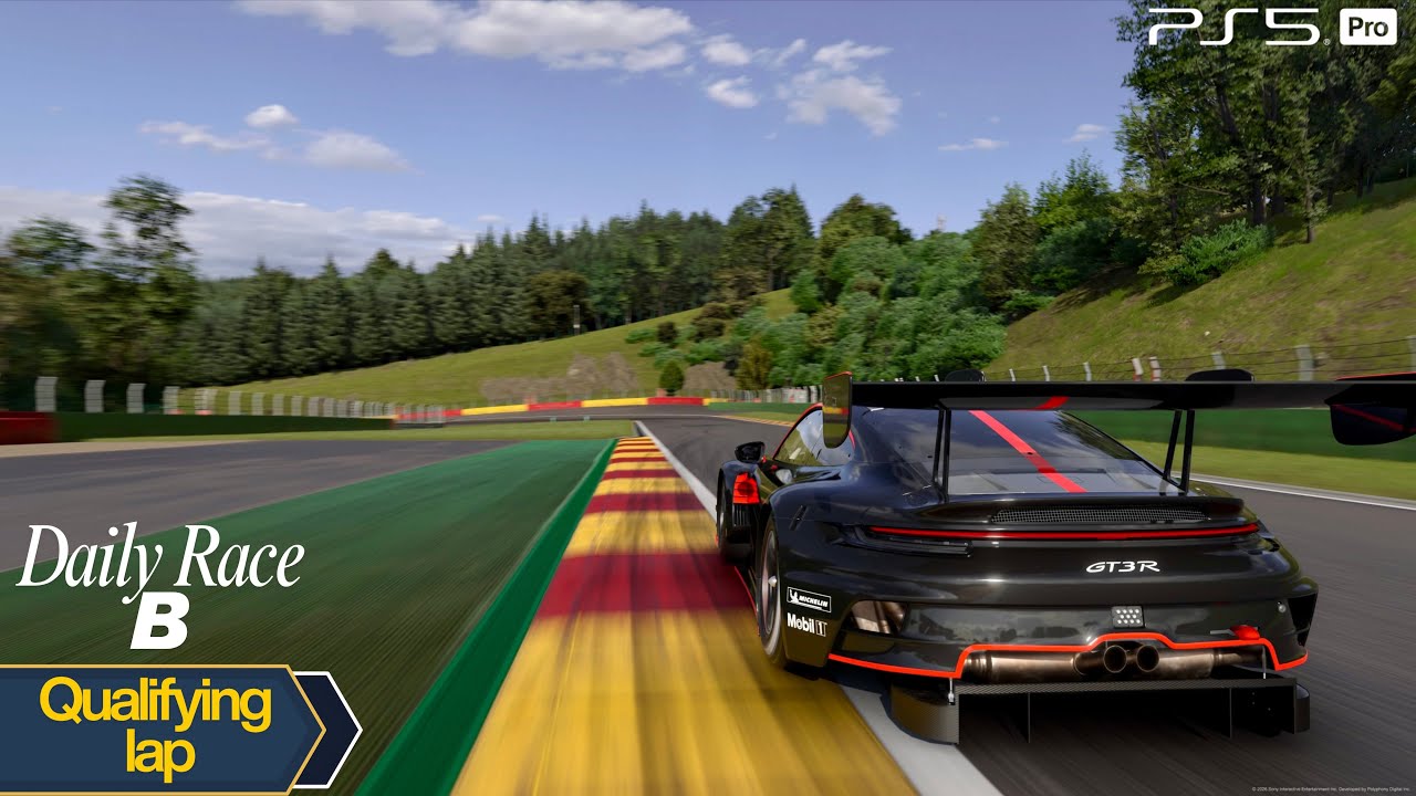 GT7 Time Trial Guide | Circuit de Spa-Francorchamps | Daily Race B | Gr.3 Qualifying Lap #gt7 