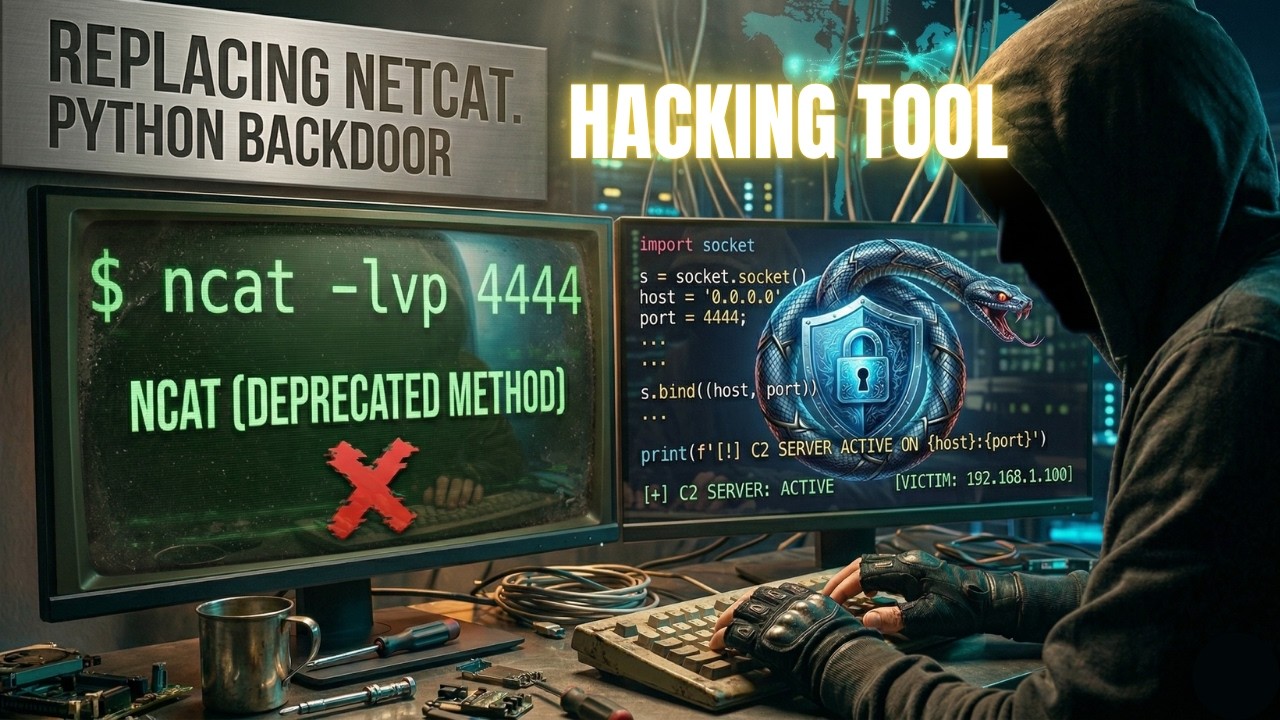 Replacing Netcat with Python. (Making Your Hacking Tool)