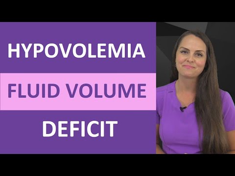 Fluid Volume Deficit or Dehydration (Hypovolemia) Nursing NGN NCLEX