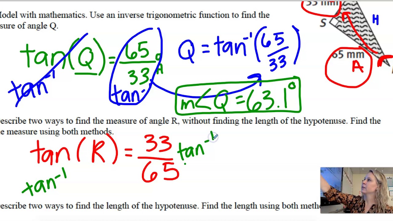 22-4 Solving Right Triangles