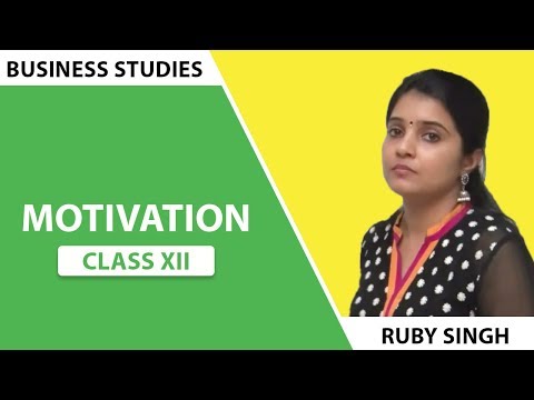 Motivation - Directing, Class XII Bussiness Studies Video Lecture ...