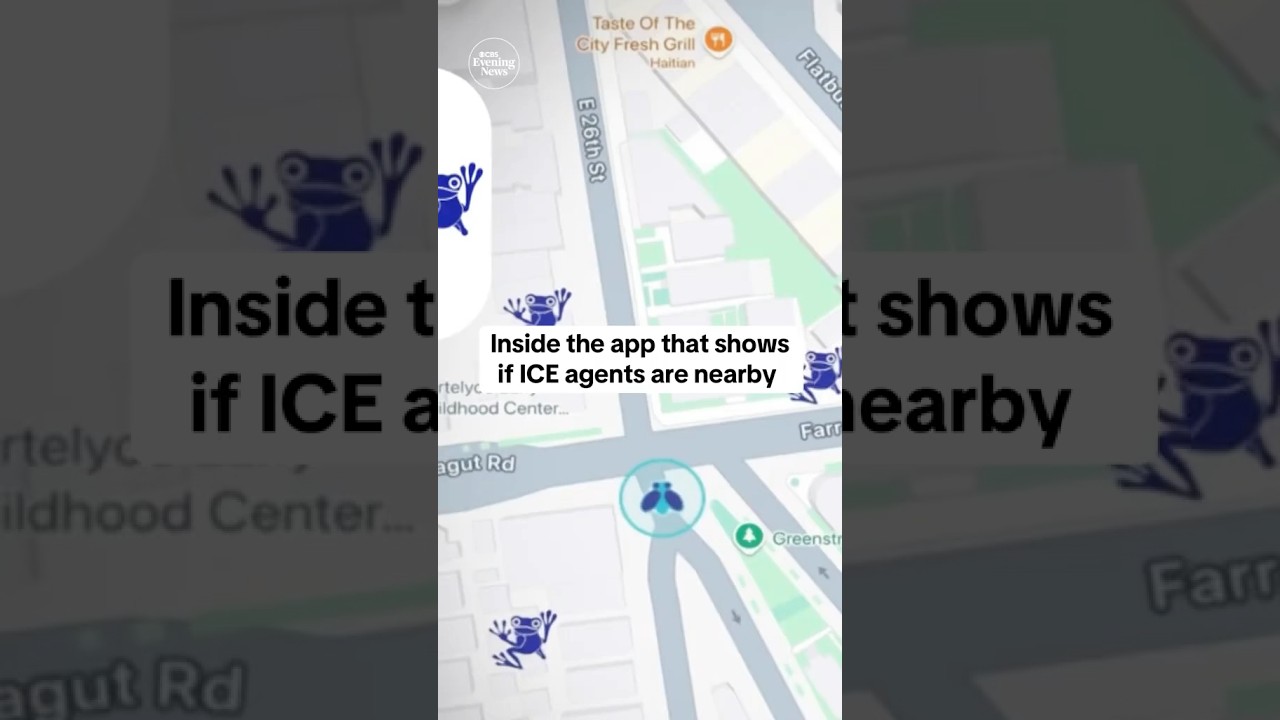 Some migrants turn to apps to see location of ICE agents #shorts