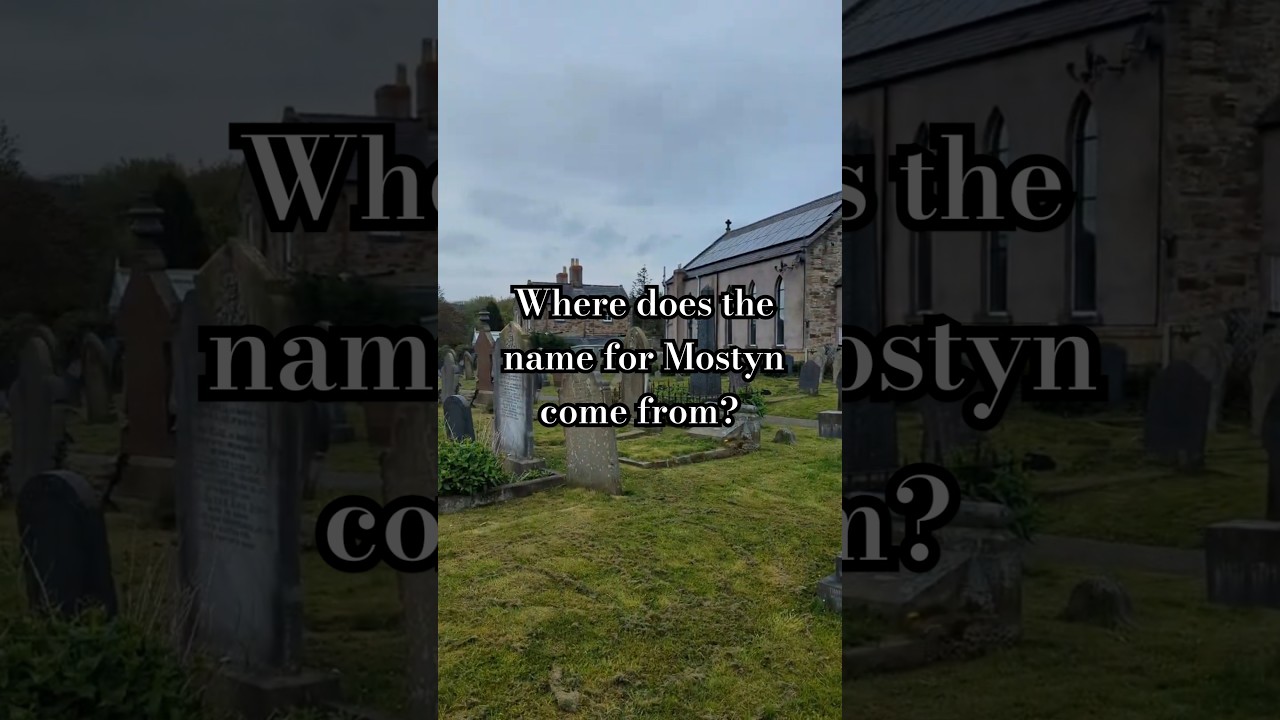Where does the name for Mostyn come from? #toponymy #wales #cymru #welsh #cymraeg #mostyn