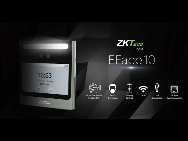 ZKTeco Face Recognition Device - Zkteco No Touch Speed Face Low Cost Face Device Service ...