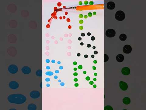 comment your name letter #shorts #ytshorts#art #drawing #colors#painting #satisfying #colormixing#yt