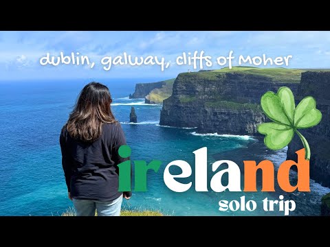 solo in ireland ๐ฎ๐ช | temple bar, making new friends | cliffs of Moher and Galway tour | reflections